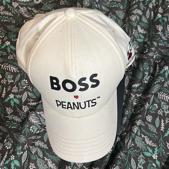 Hugo Boss | Accessories | Hugo Boss X Peanuts Cotton Twill Cap With ...